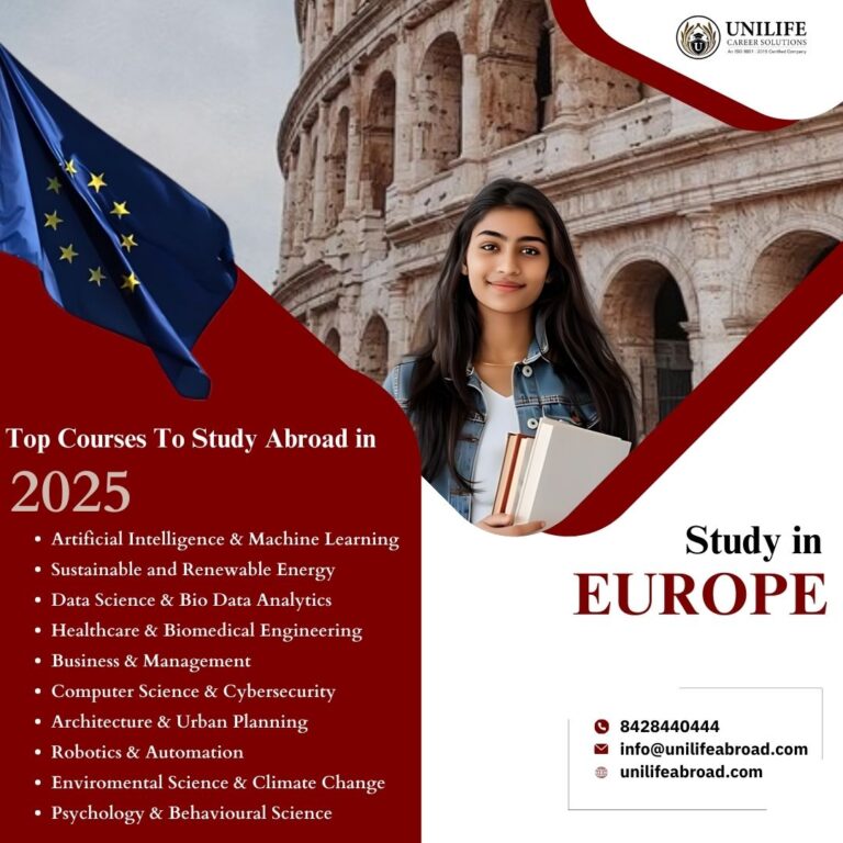 Top 10 Courses To Study in Abroad | UniLife Abroad