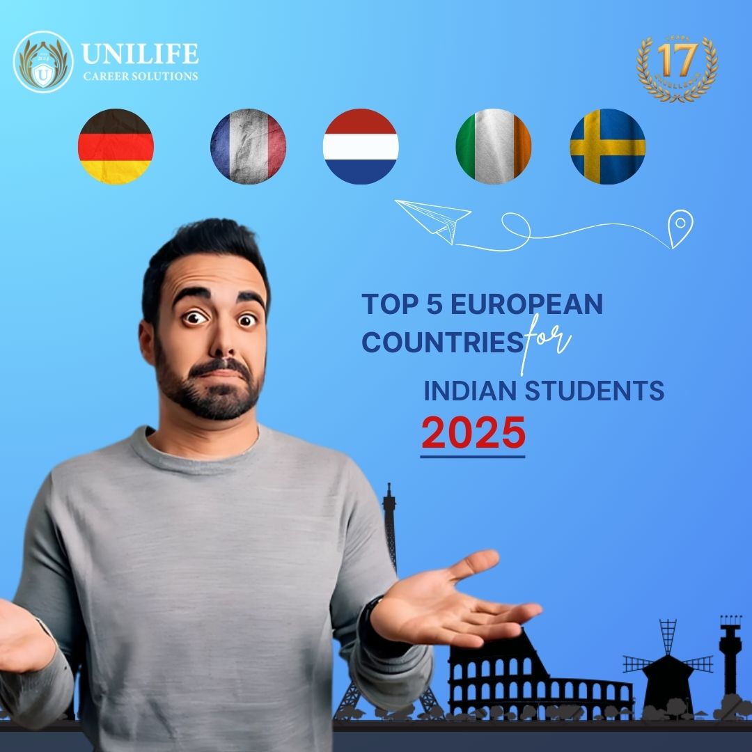 Top 5 European Countries for Indian Students in 2025 – Best Study Destinations Abroad | UniLife ...